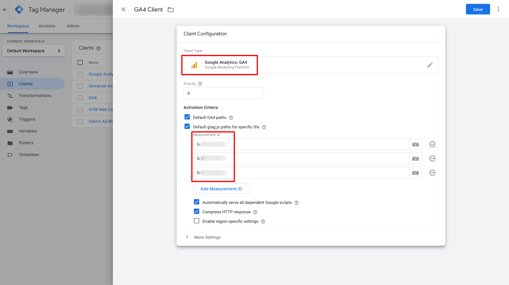 Server Side Tagging Setup With Gtm